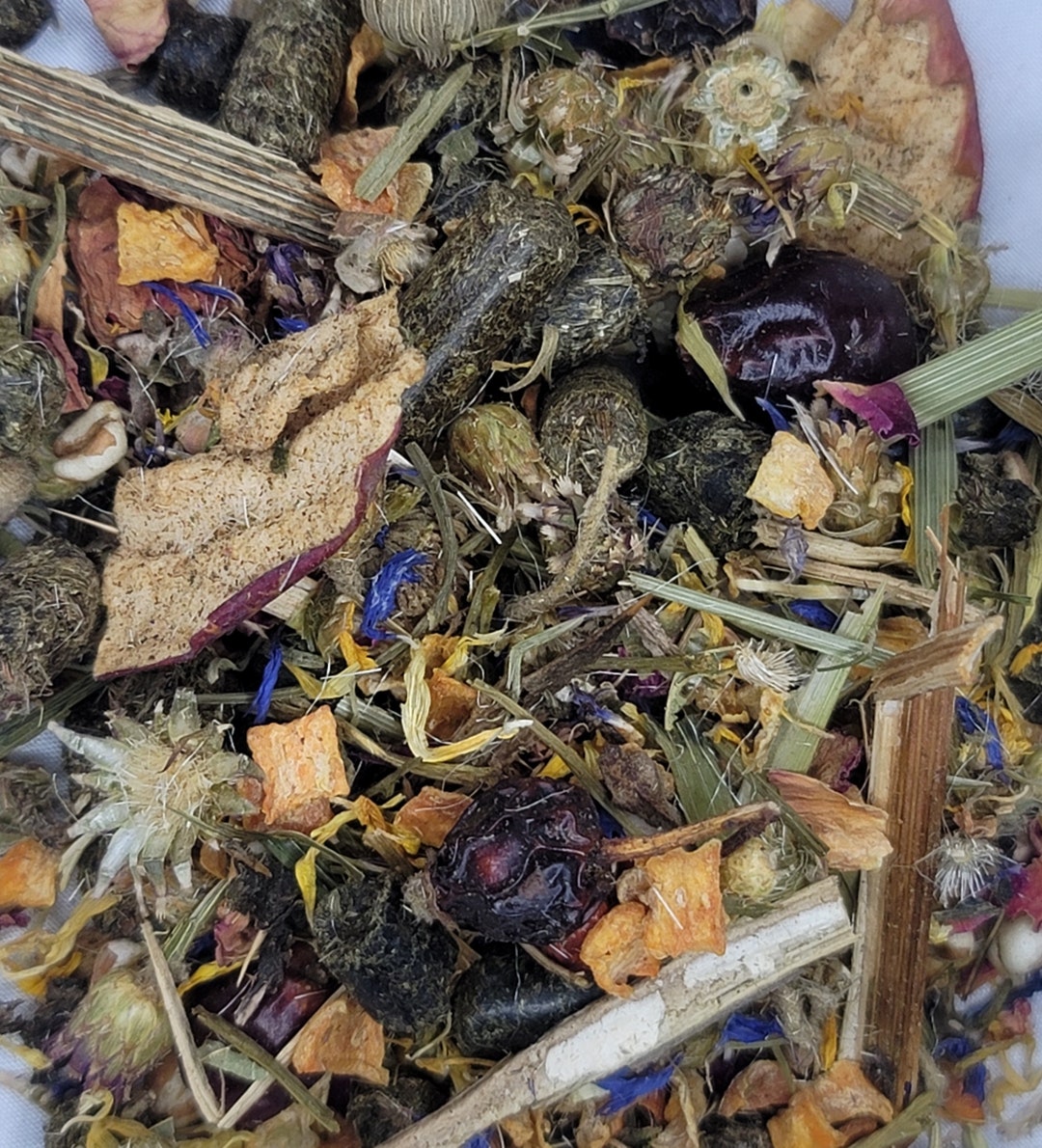 Floral Delight Forage Herbs 180g Hamster Guinea Pig Rabbit Chinchilla ...