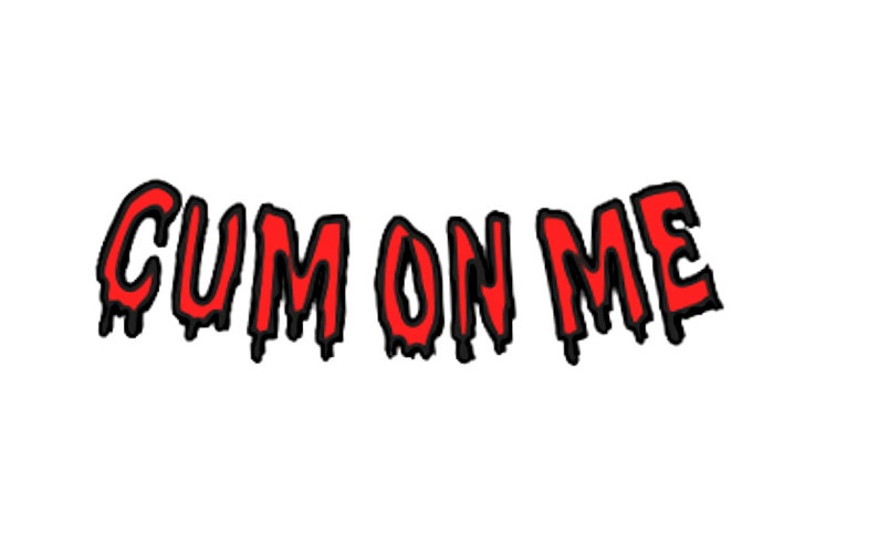 2 Erotic Temporary Tattoos Cum On Me Hot Adult Kinky Sex Etsy