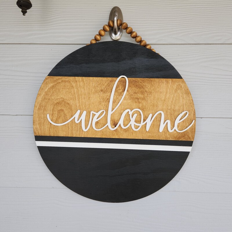 Welcome Door Signs - Etsy