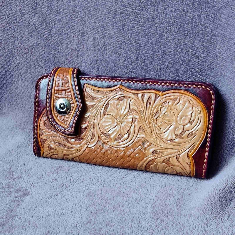 Flower Wallet - Etsy