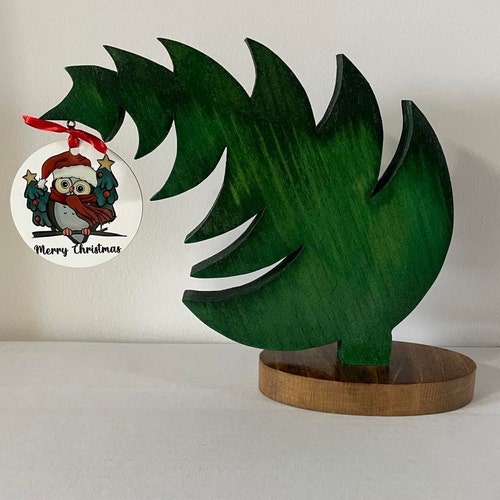 40 Ornament Display Tree Stand Cardboard Christmas - Etsy Australia