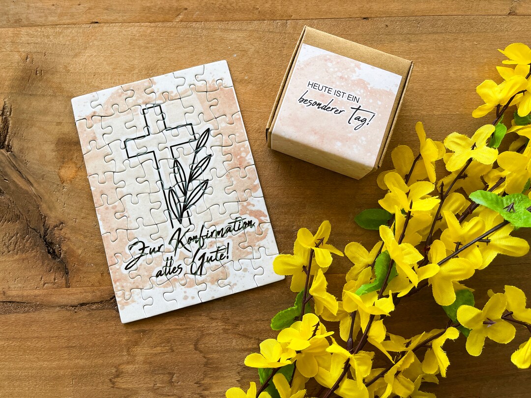 Confirmation Puzzle - Etsy