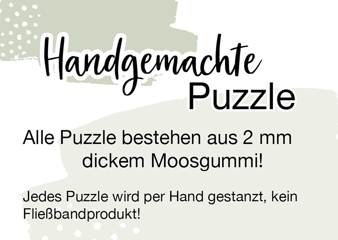 Puzzle-Karte Herz zum Valentinstag - Etsy.de