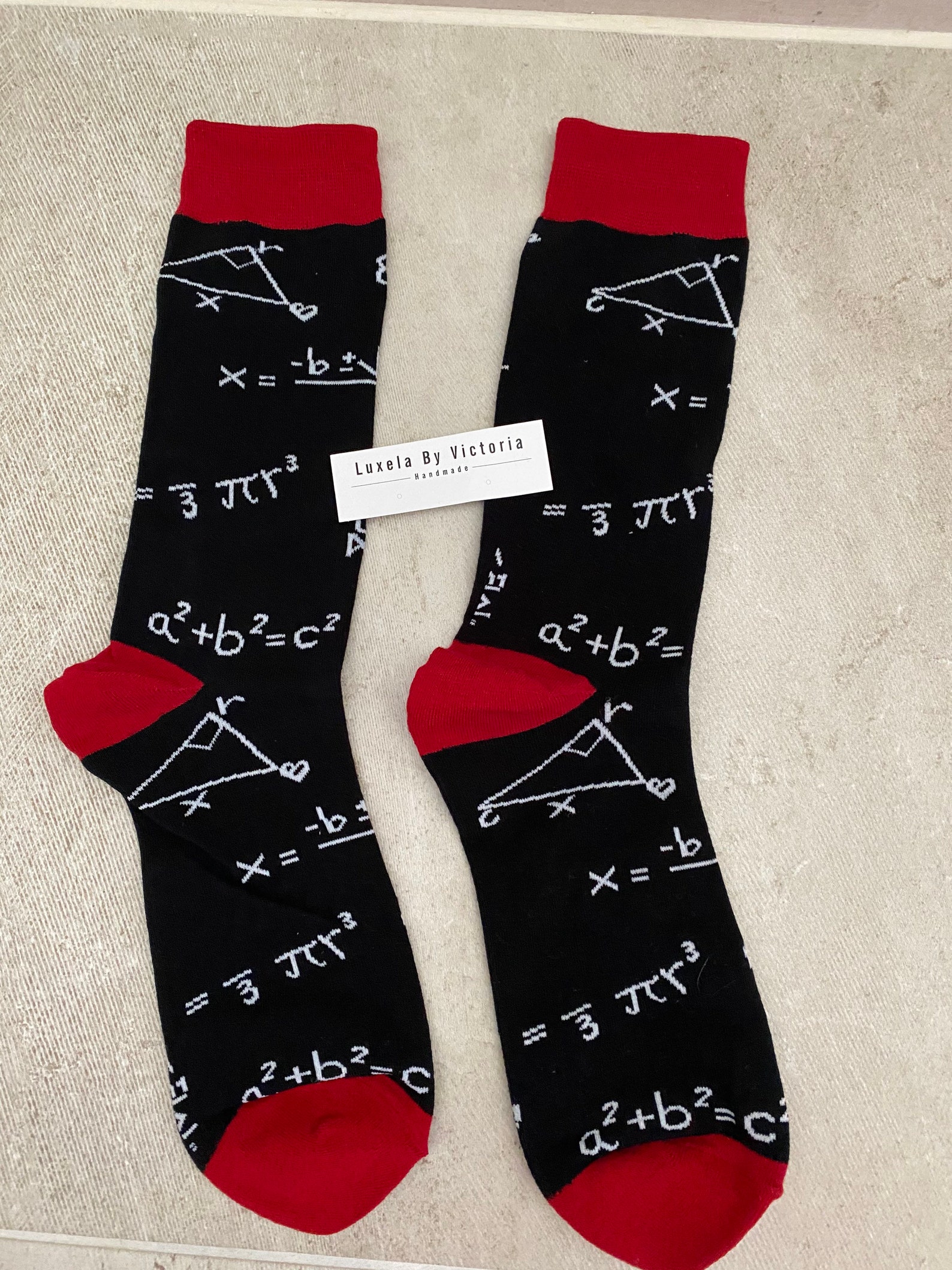 Mens teacher socks maths socks physics socks science socks | Etsy
