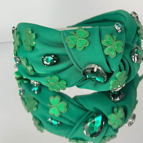 Shamrock Headband - Etsy