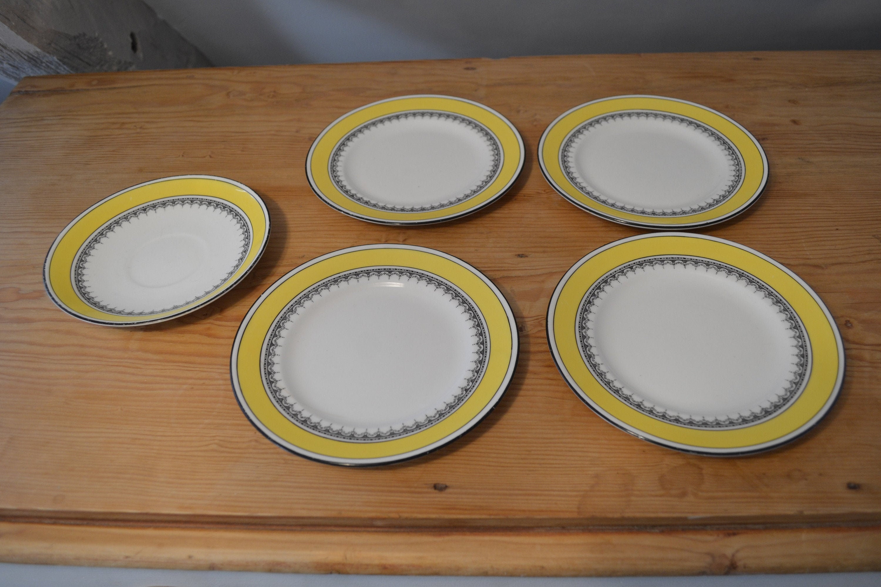 5 Foley China Plates 1930 - Etsy