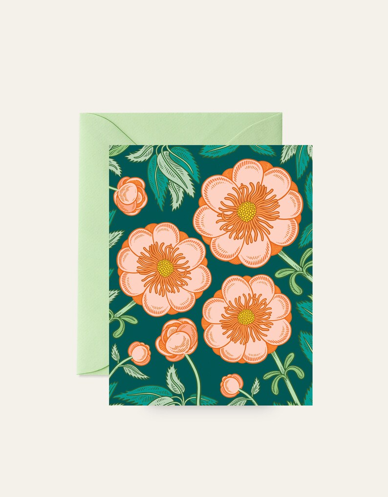 Blank Notecards, Note Card Set, Blank Cards, Flower Notecards, Floral ...