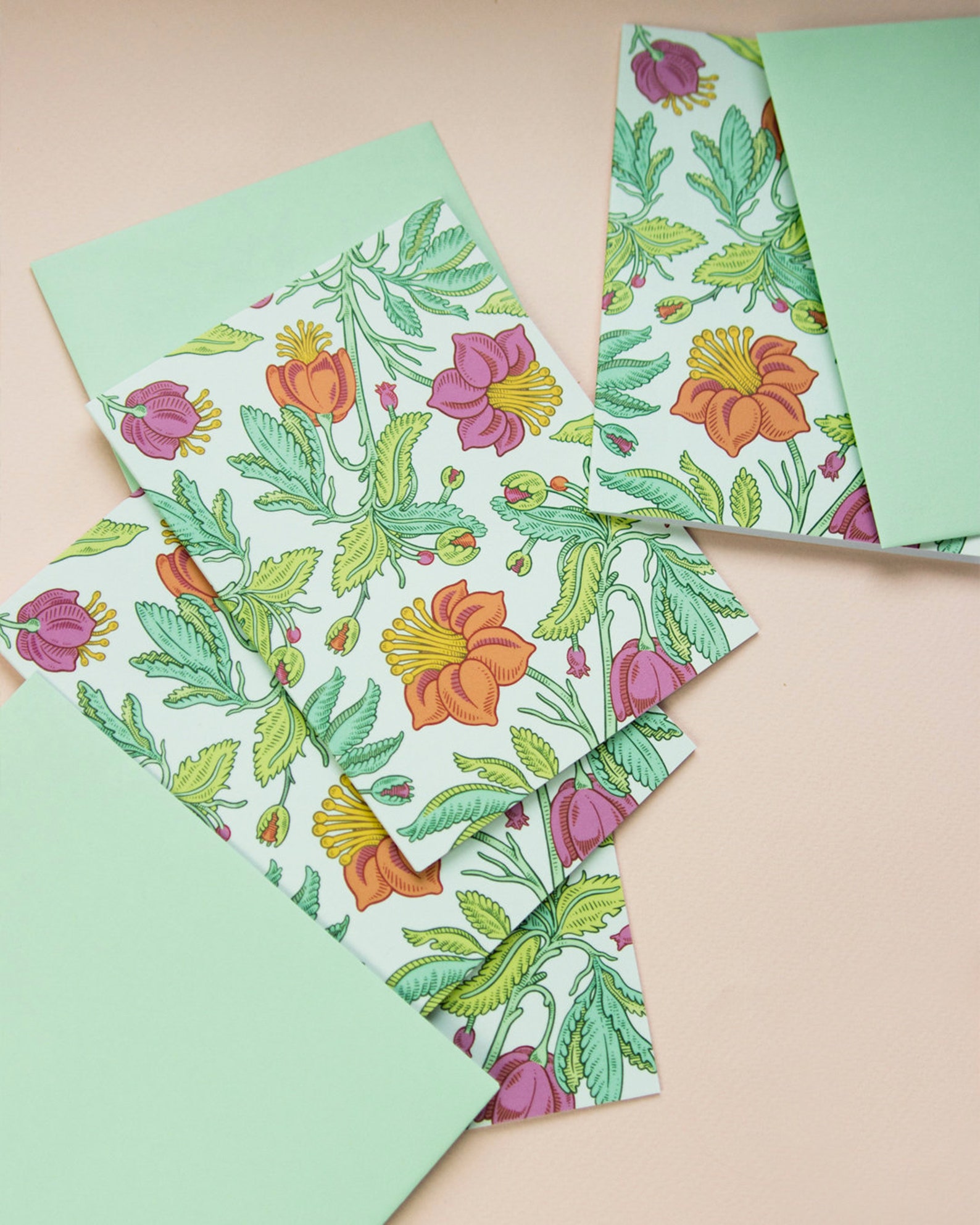Blank Cards, Note Card Set, Blank Greeting Card, Flowers Greeting Card ...