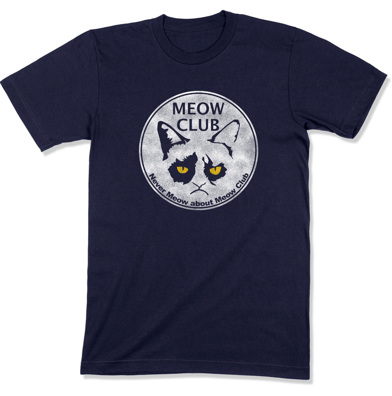 Meow Club Cat Shirt para Amantes de los Gatos | Etsy