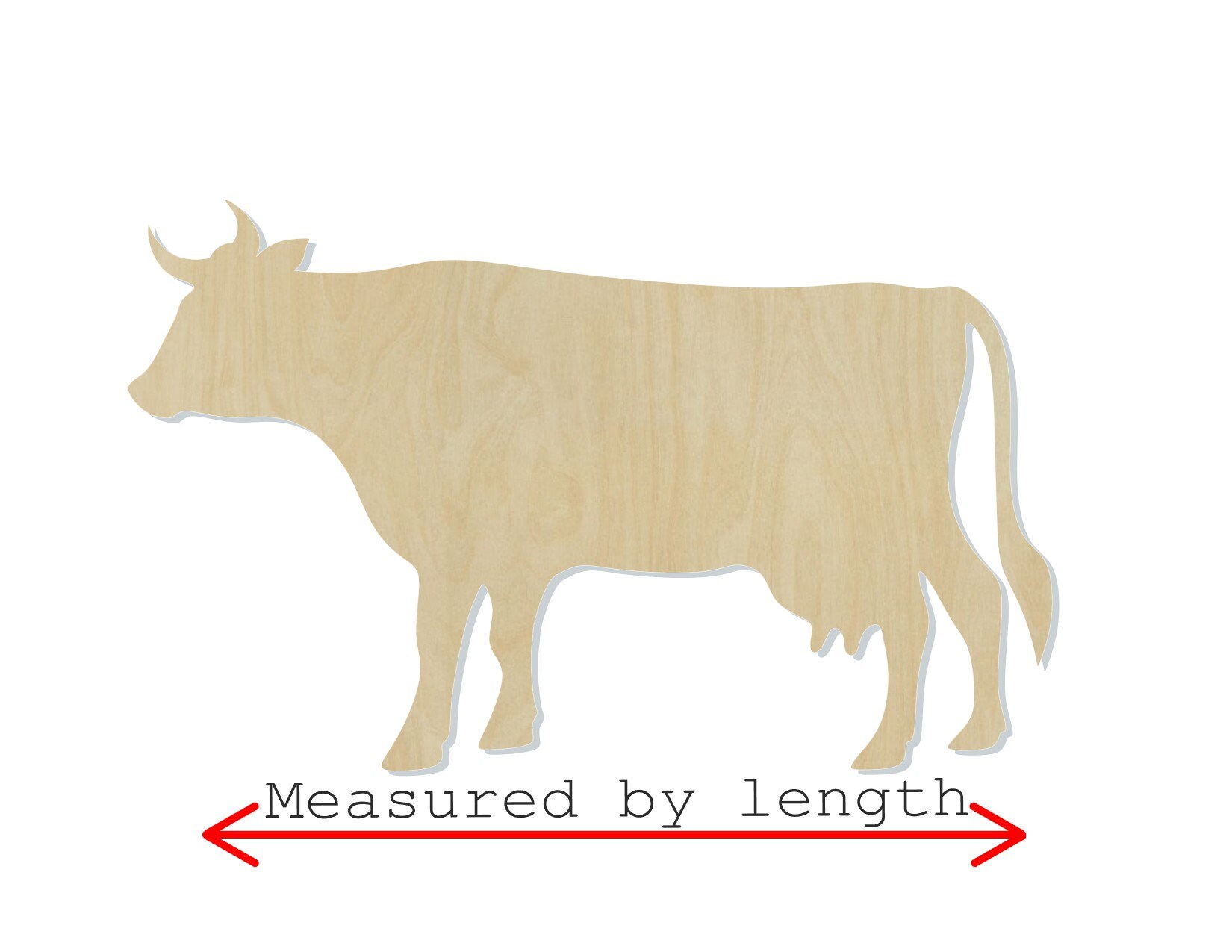 Cow cutout blank wood cutouts farm animals animal cutouts DIY | Etsy