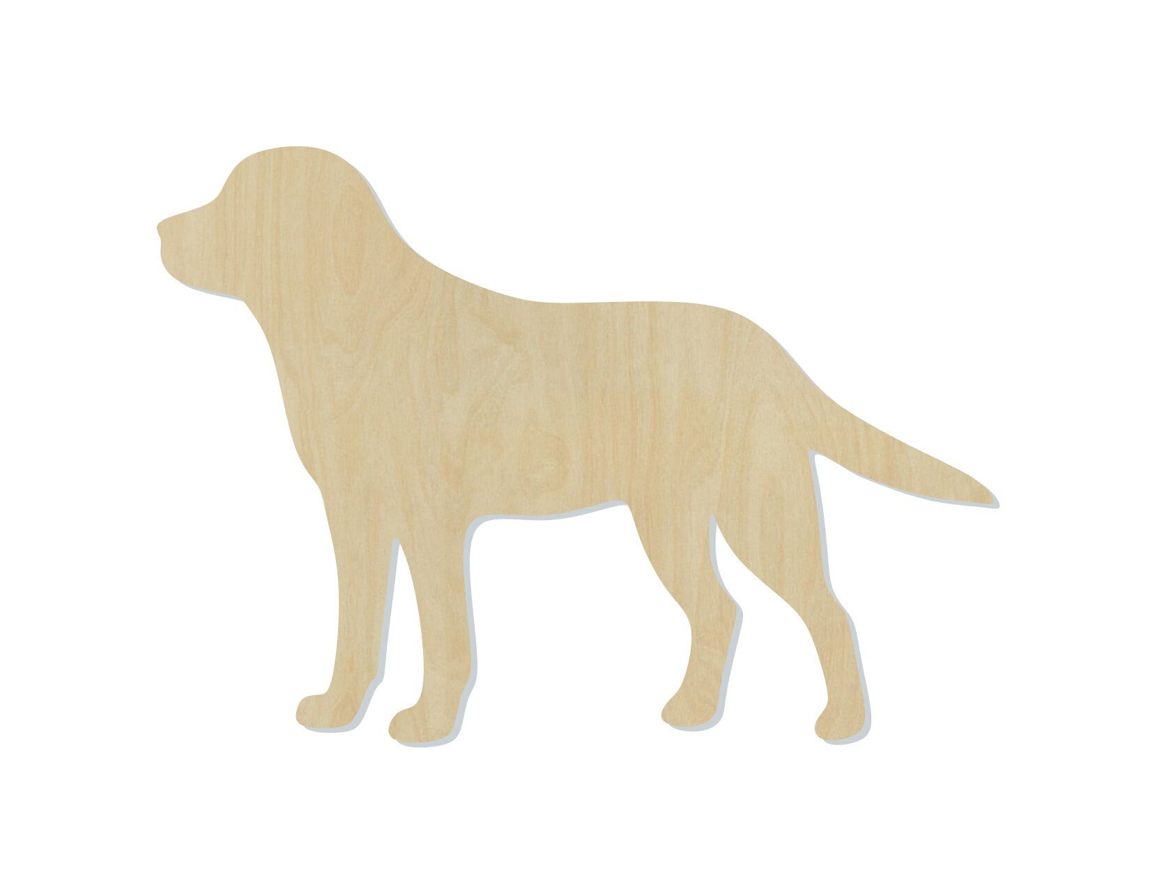 Labrador Dog wood cutouts wood shapes Dog cutouts dog shapes | Etsy