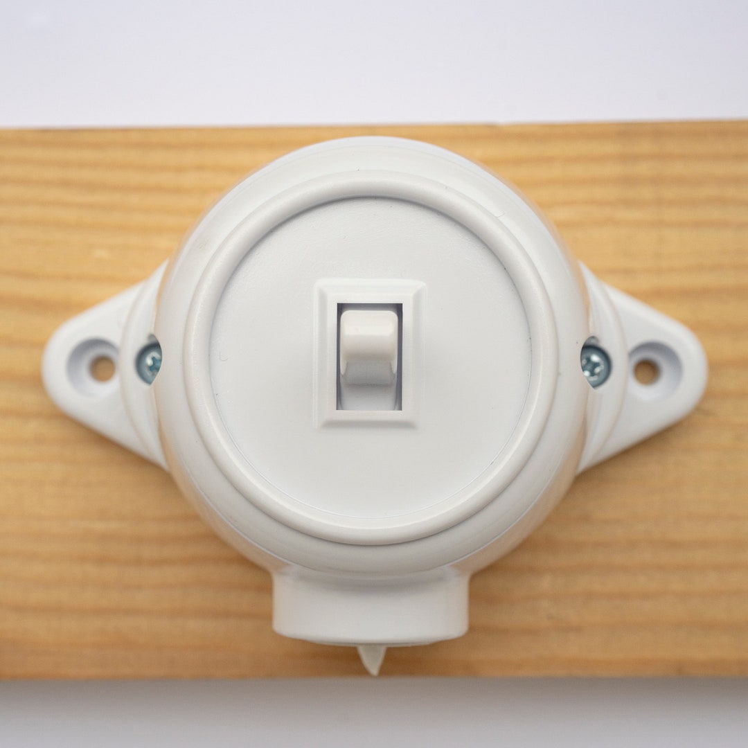 Retro Old Wall Switch AC 250V Bakelite Look - Etsy
