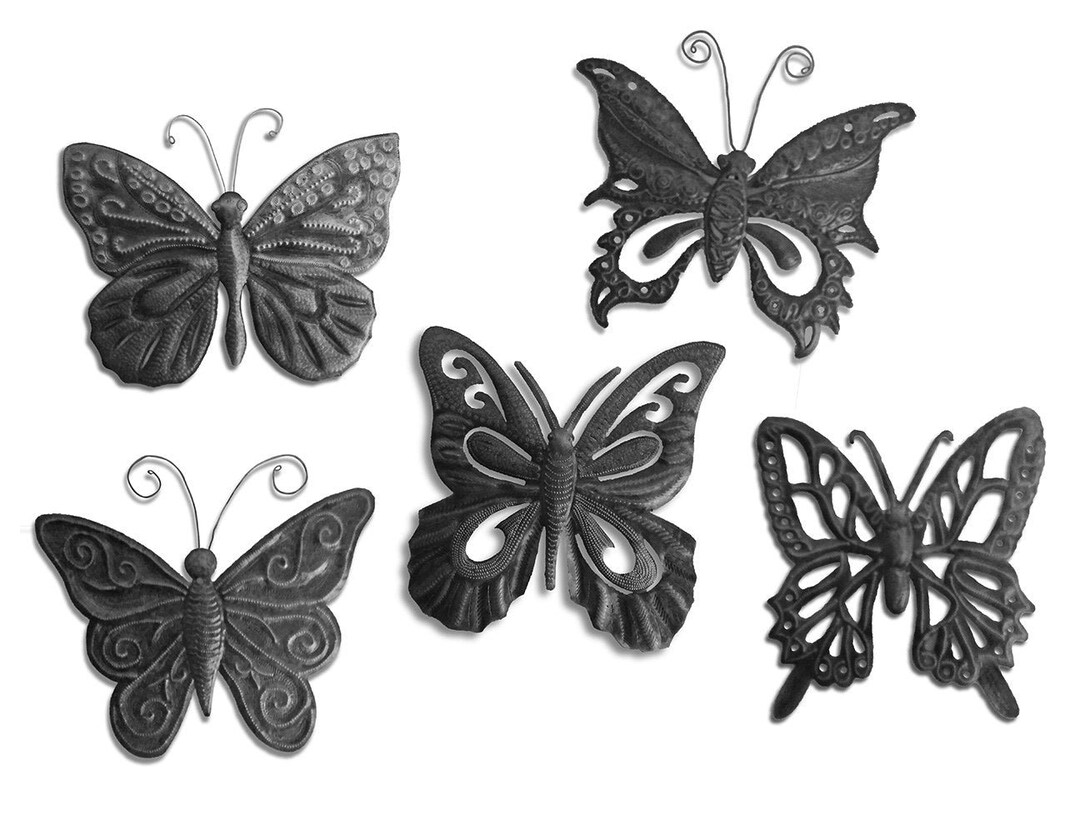Small Butterflies (set of 5) - Etsy
