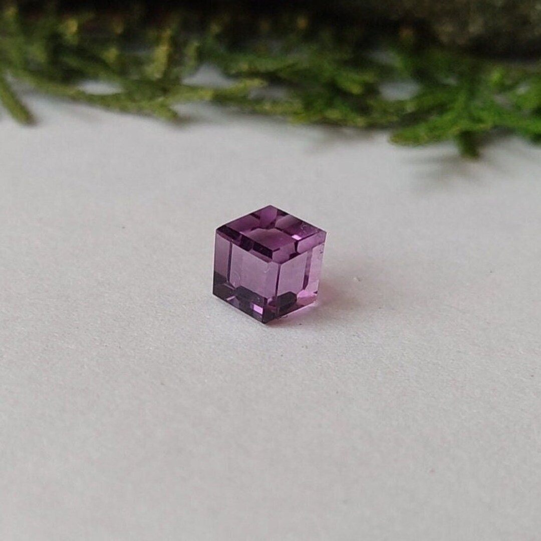 6mm Fancy Cube Amethyst Natural Amethyst Dice Shape Gemstone - Etsy UK