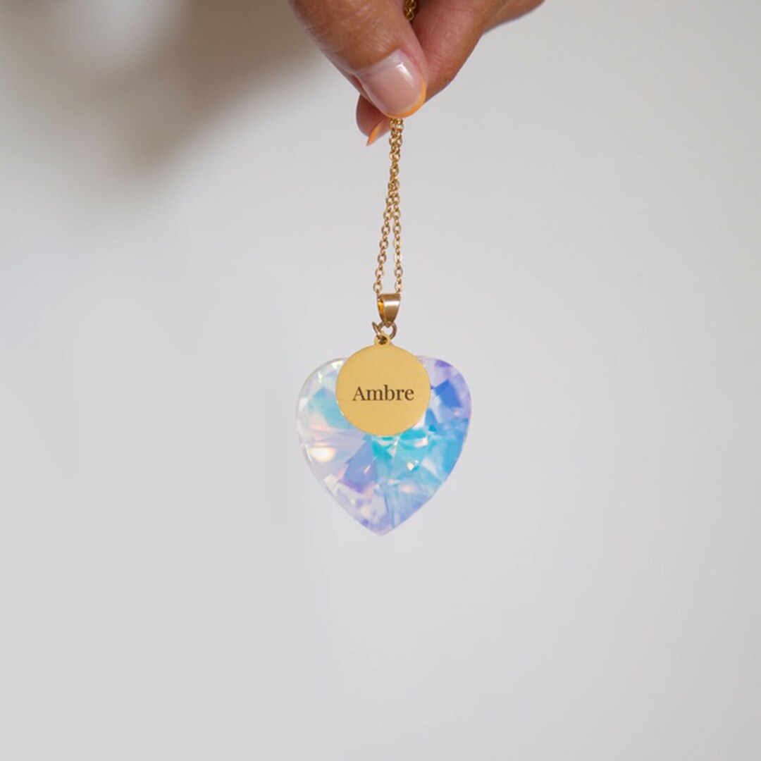 Personalized Sun Catcher Light Catcher Crystal Suncatcher - Etsy