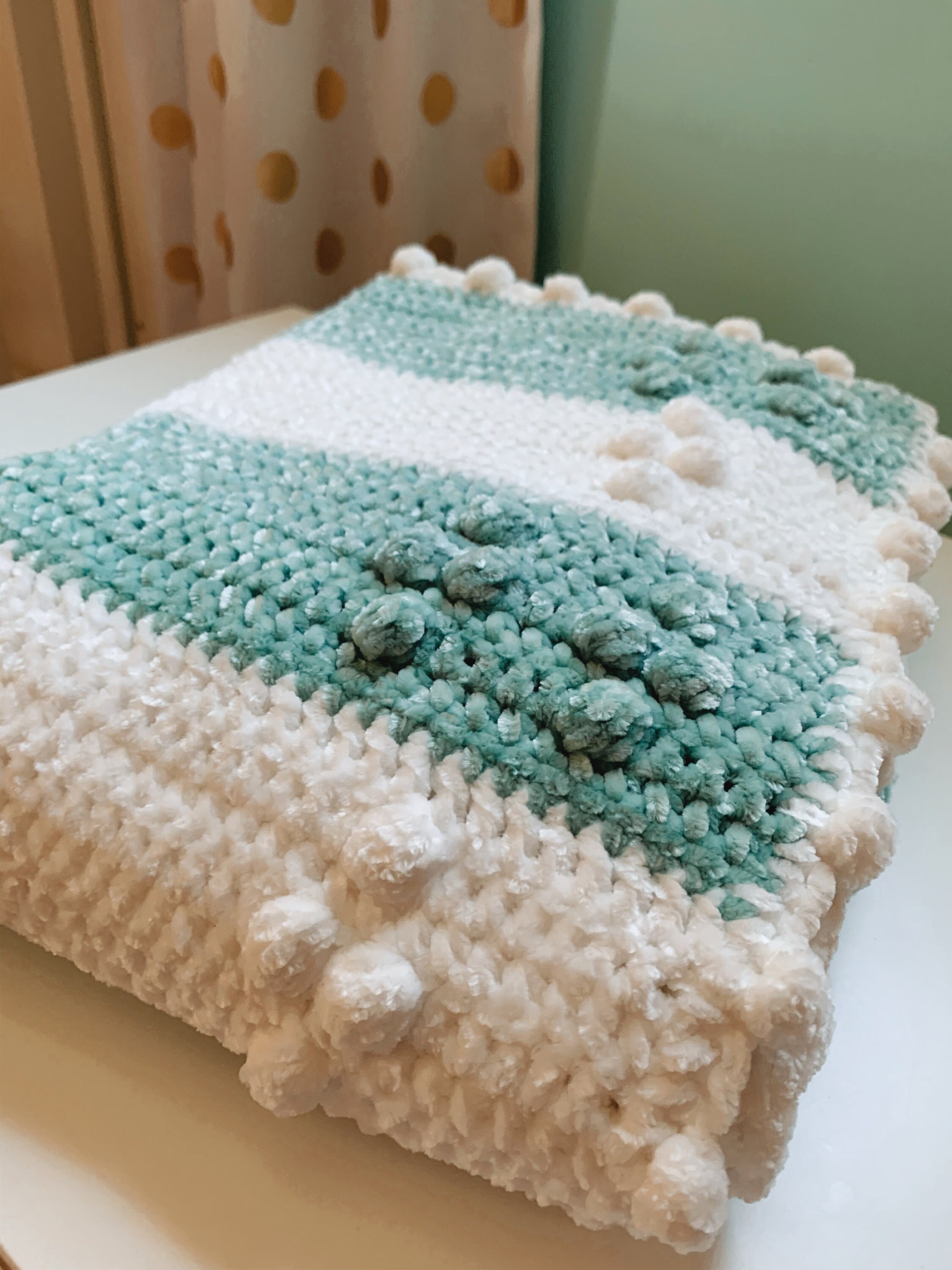 The Diamond Velvet Baby Blanket Crochet Pattern DIGITAL - Etsy