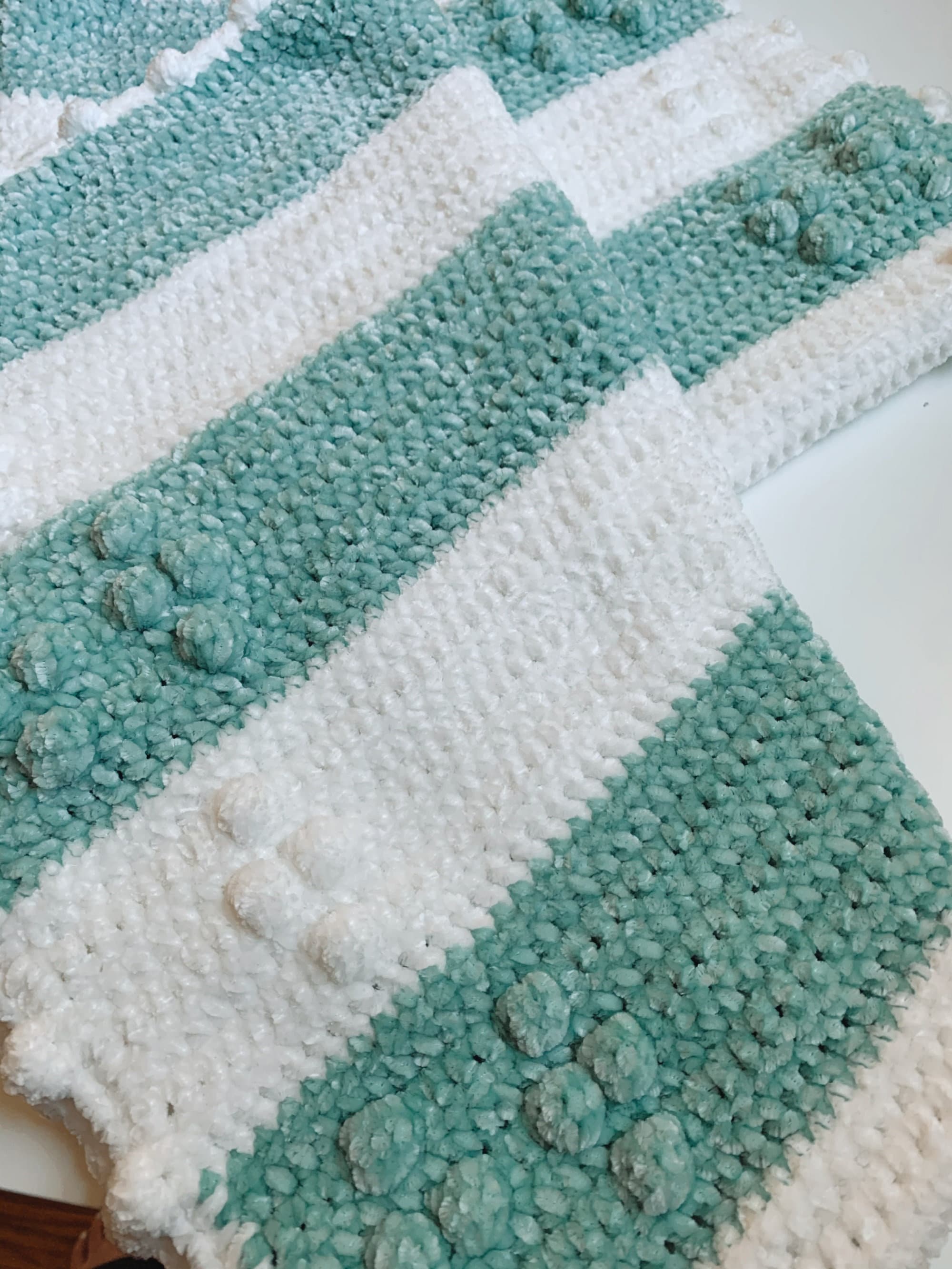 The Diamond Velvet Baby Blanket Crochet Pattern DIGITAL - Etsy