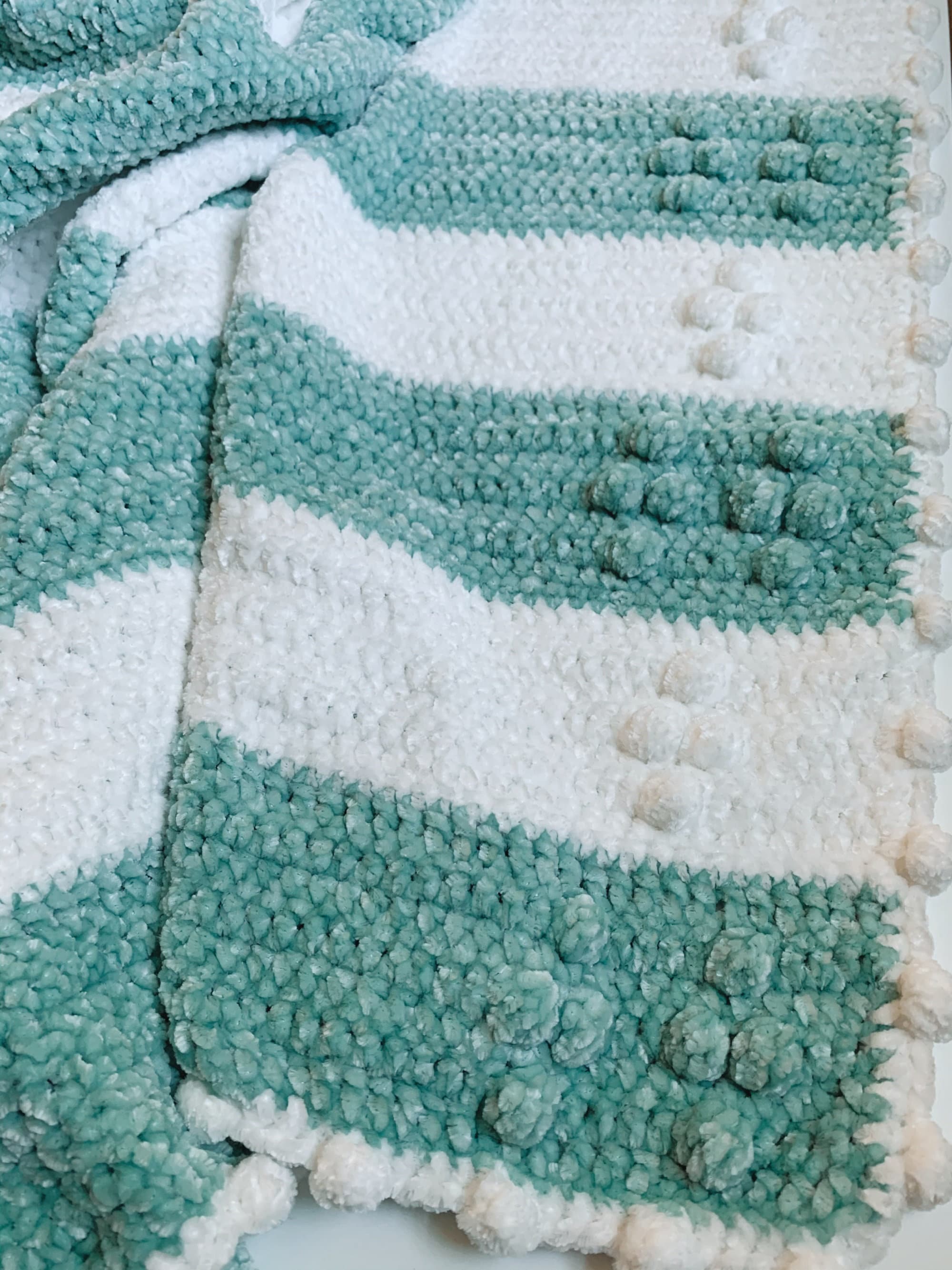 The Diamond Velvet Baby Blanket Crochet Pattern DIGITAL - Etsy
