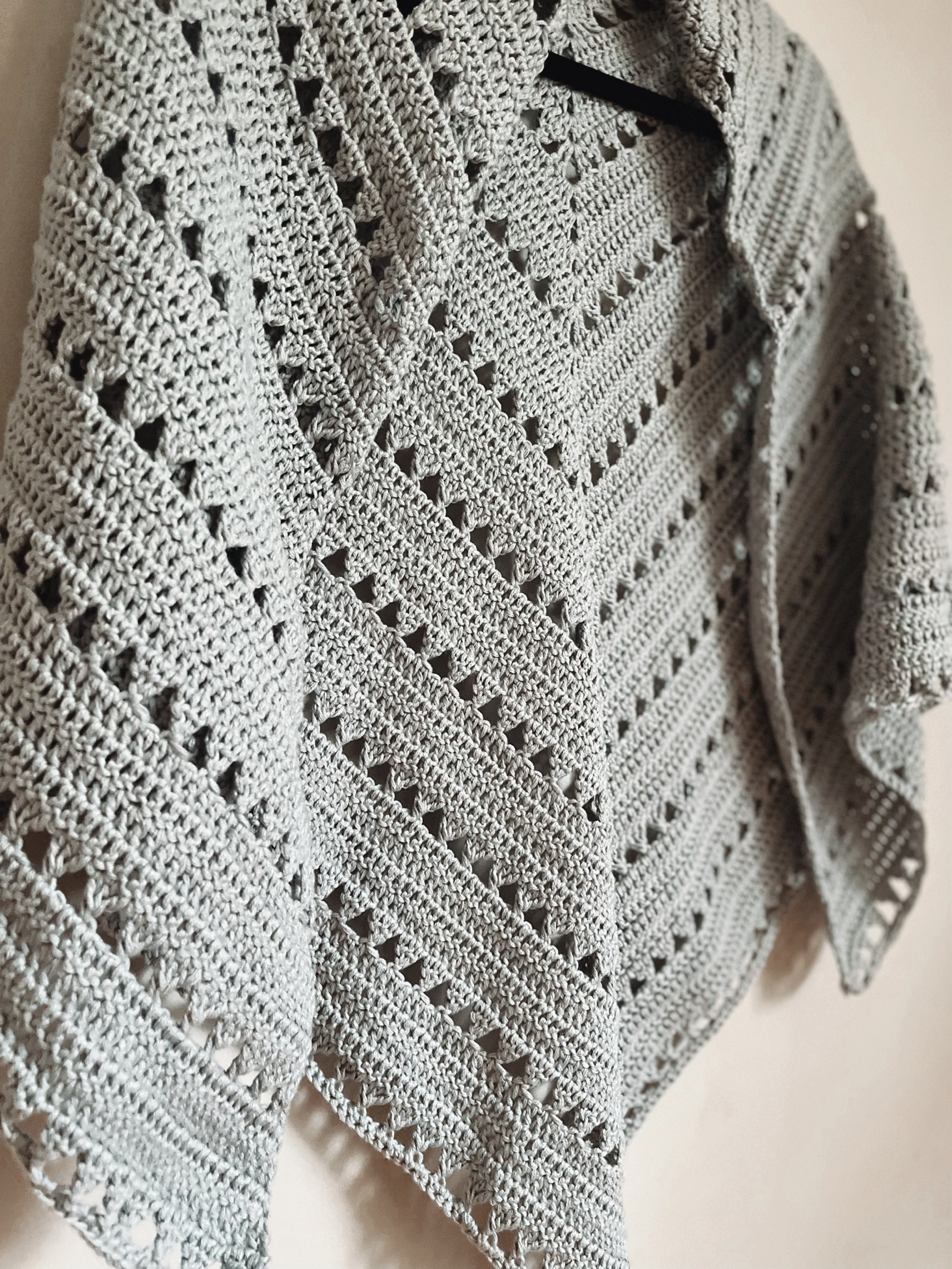 The Jamra Triangle Shawl Crochet Pattern DIGITAL PATTERN ONLY - Etsy
