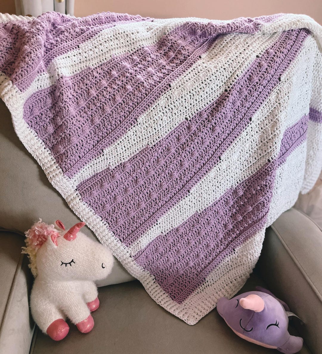 The Beckster Baby Blanket Crochet Pattern | DIGITAL PATTERN ONLY | - Etsy