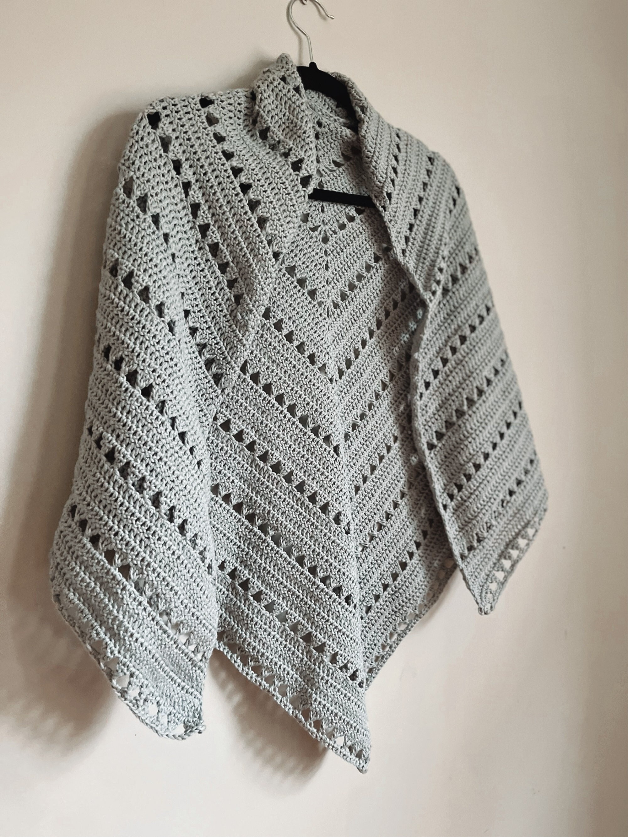 The Jamra Triangle Shawl Crochet Pattern | DIGITAL PATTERN ONLY | - Etsy