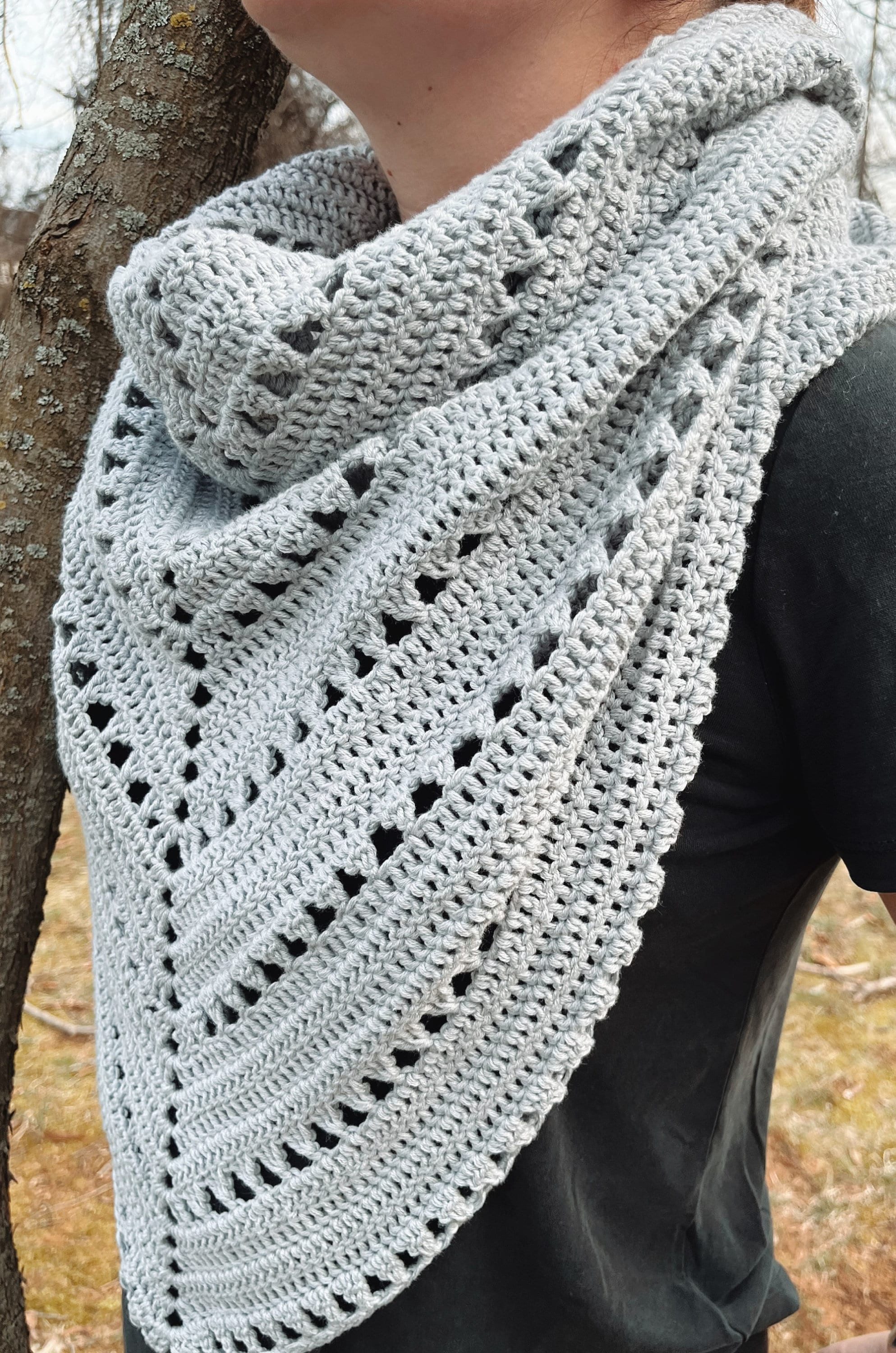 The Jamra Triangle Shawl Crochet Pattern DIGITAL PATTERN ONLY - Etsy