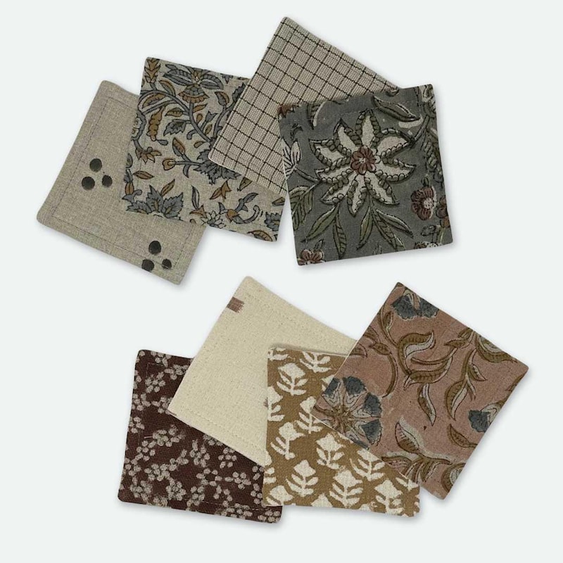 Fabric Coasters - Etsy