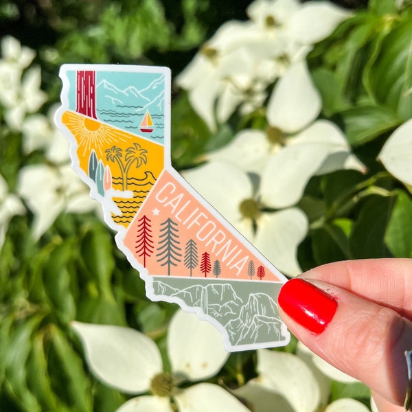 California Stickers - Etsy