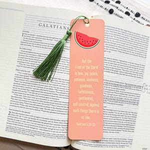Fruit of the Spirit Galatians 5:22-23 ESV Bible Verse Bookmarks | Size ...