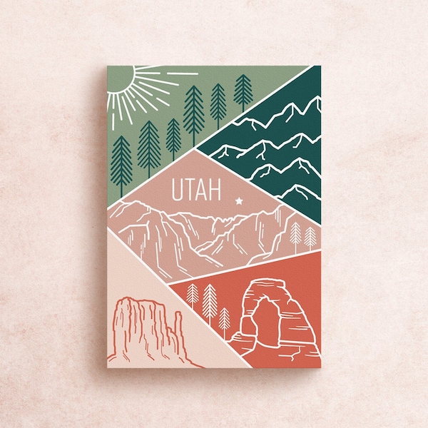 Utah Postcards - Etsy