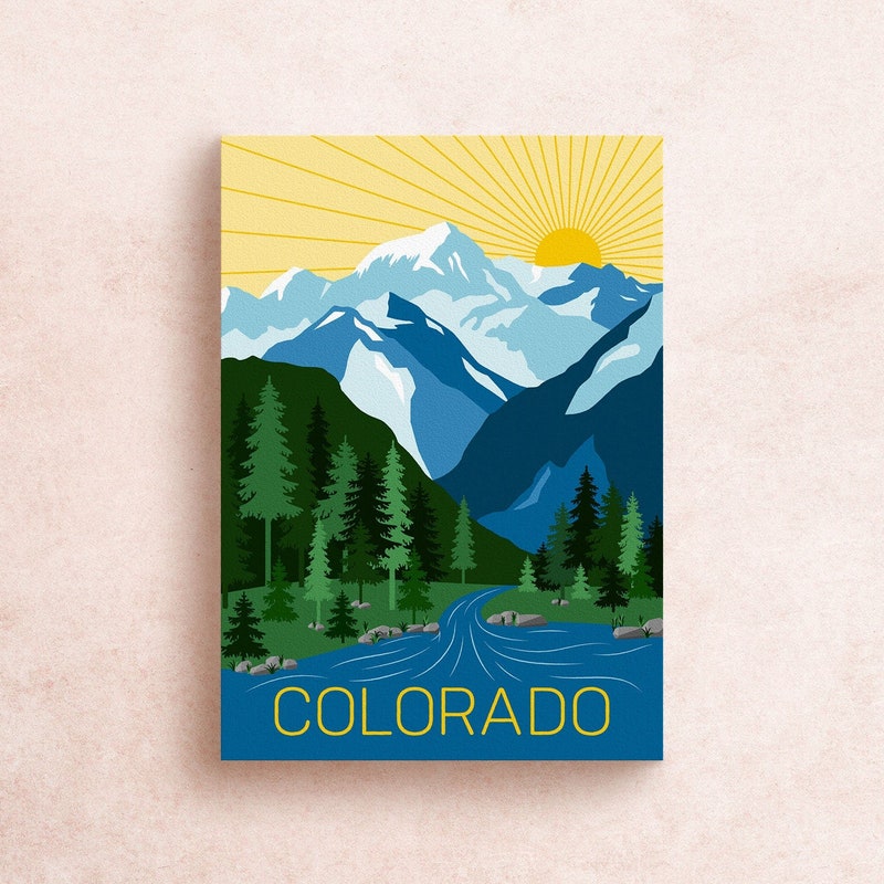 Colorado Postcards - Etsy