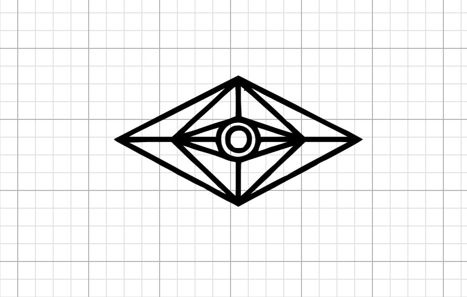 Slander eye car decal sticker | Etsy