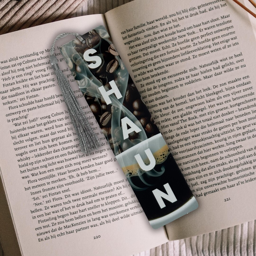 Custom Aluminum Bookmarks - Personalized Metal Bookmark With Name - 20 ...