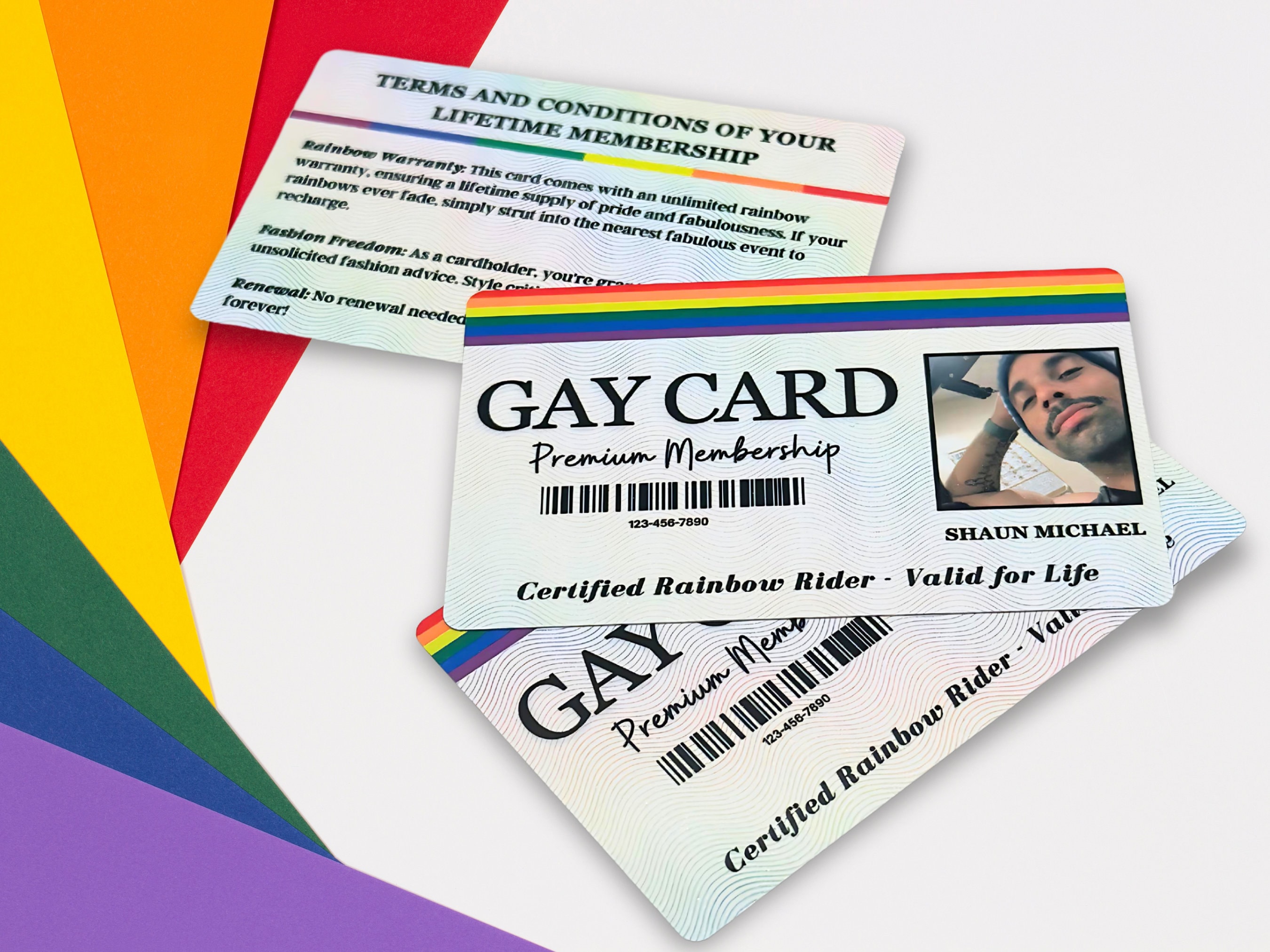 Custom LGBTQ Pride Card - Personalized Photo Gay Card - Funny Prank ...