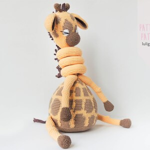 Baby Stacking Rings Crochet Pattern Giraffe Amigurumi Safari ...