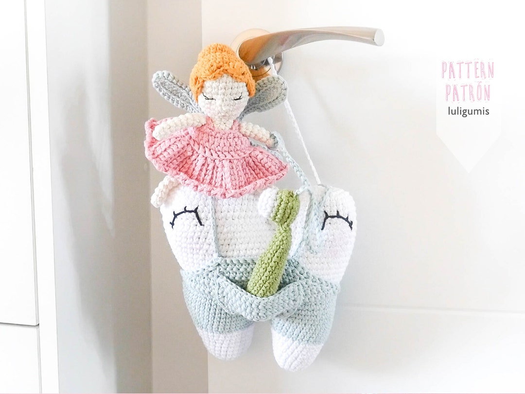 Tooth Fairy Crochet Pattern Tooth Fairy Amigurumi Pattern Tooth Fairy ...