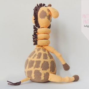 Baby Stacking Rings Crochet Pattern Giraffe Amigurumi Safari ...