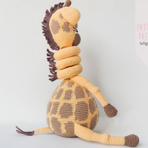Baby Stacking Rings Crochet Pattern Giraffe Amigurumi Safari ...