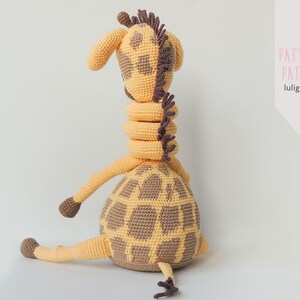 Baby Stacking Rings Crochet Pattern Giraffe Amigurumi Safari ...