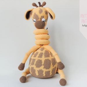 Baby Stacking Rings Crochet Pattern Giraffe Amigurumi Safari ...