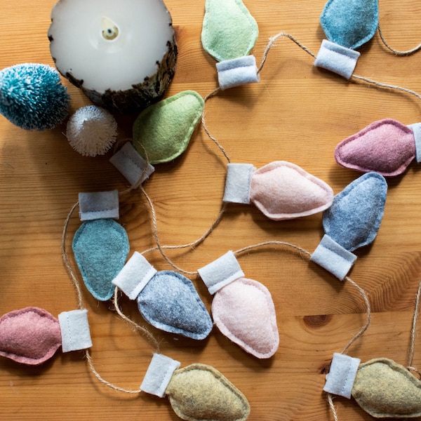 Light Bulb Garland - Etsy