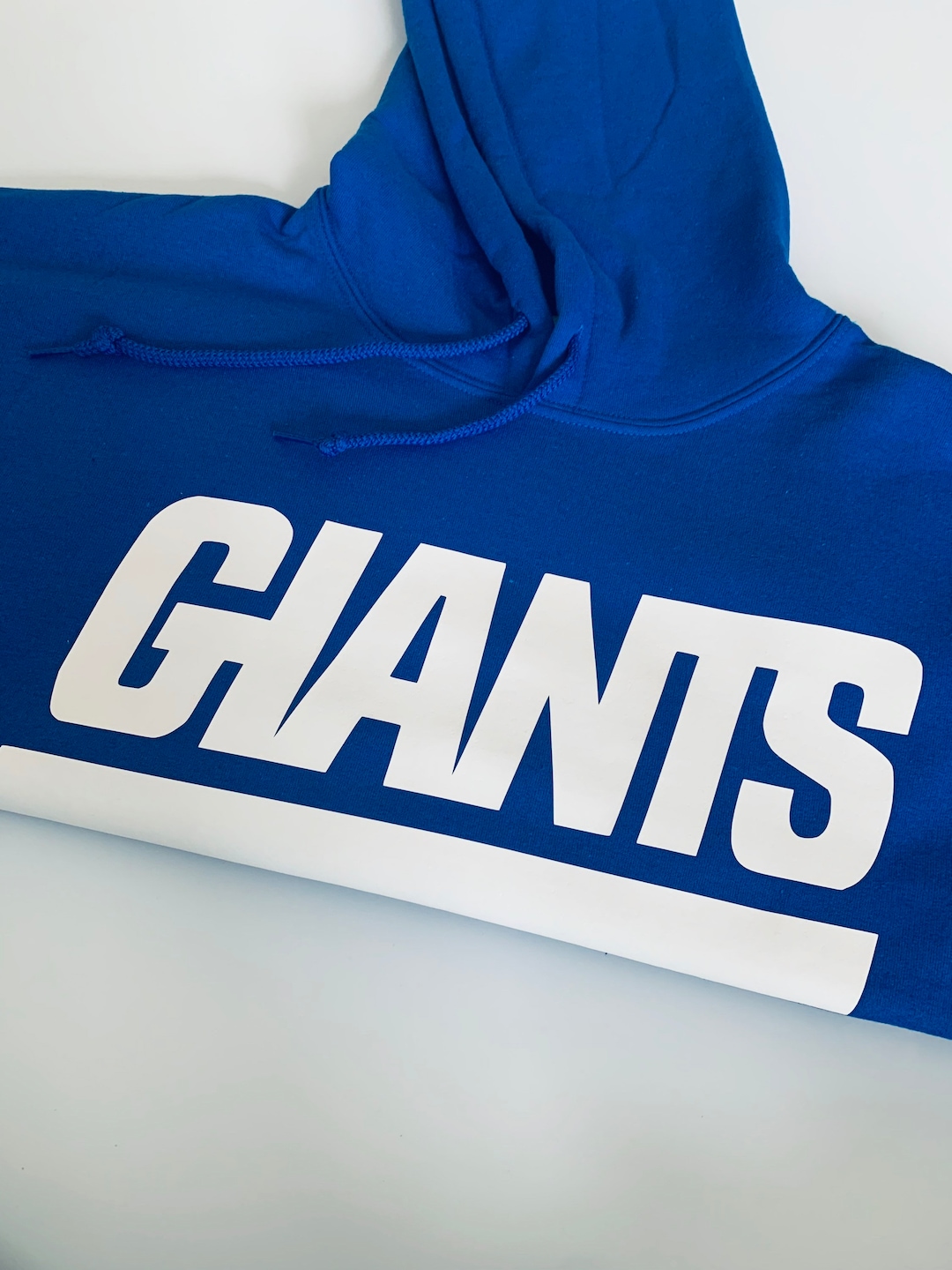 Giants Blue and White Custom Hoodie - Etsy