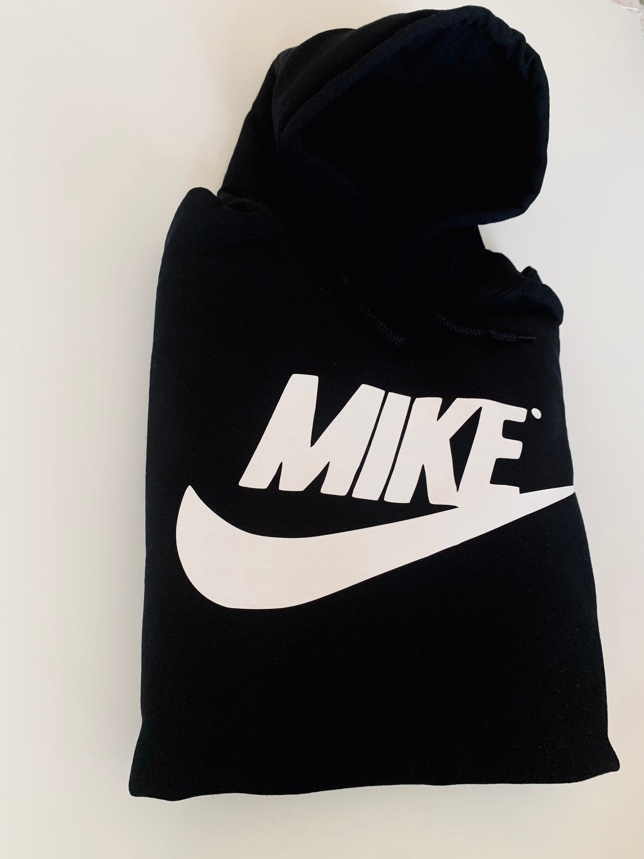 Black and White Mike Hoodie - Etsy