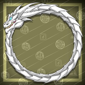 Dragon DND TOKEN Frame/ Digital Token/dungeons and Dragons/pathfinder ...