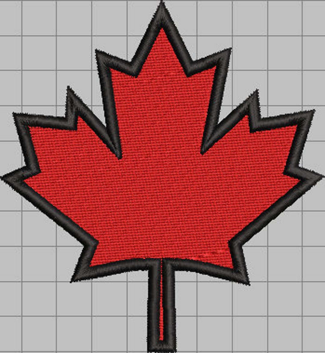 Canada Maple Leaf 10 Machine Embroidery Designs File - Etsy