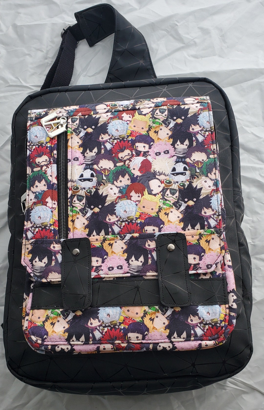 OOAK Custom Anime Themed Slingback Backpack - Etsy