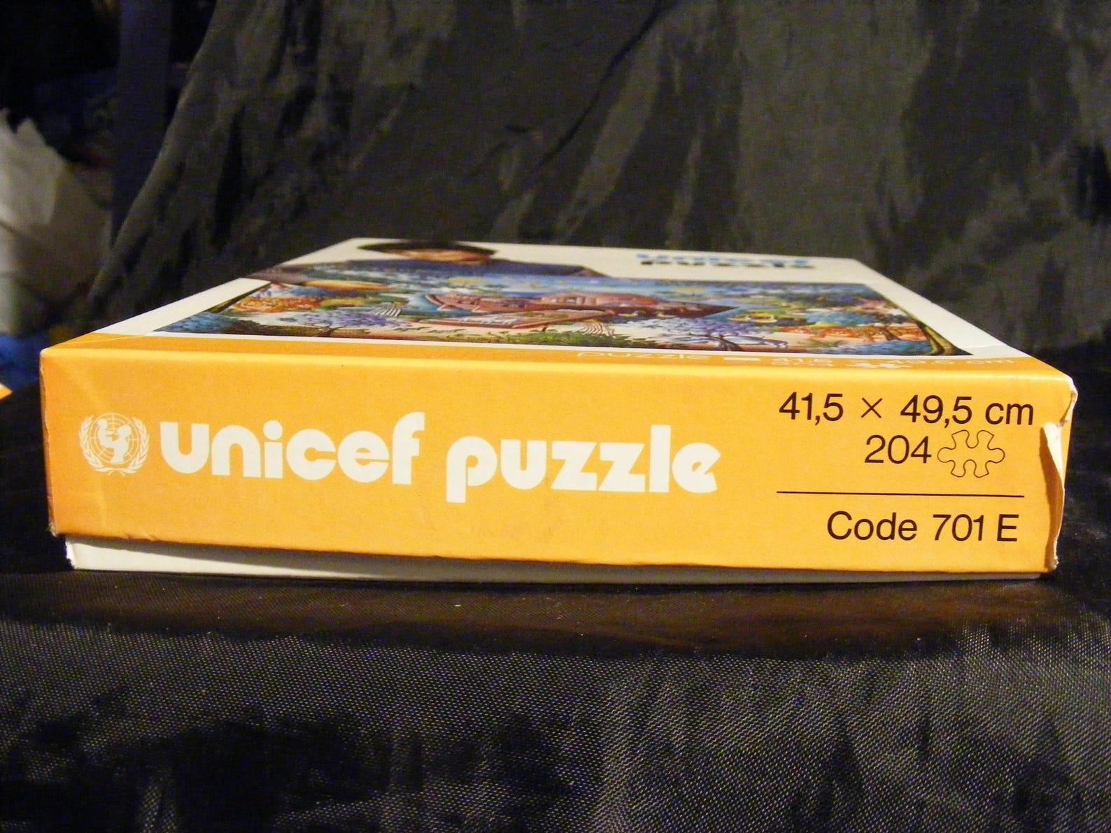 Sealed Vintage 1980's UNICEF Puzzle Noah's Ark, 204 Pieces, Rodrigue ...