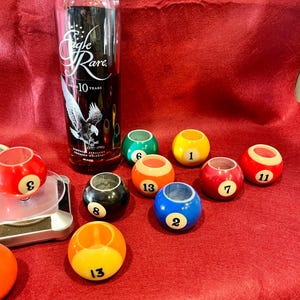 Billiards Shot Glass, Pool Table. 8 Ball - Etsy
