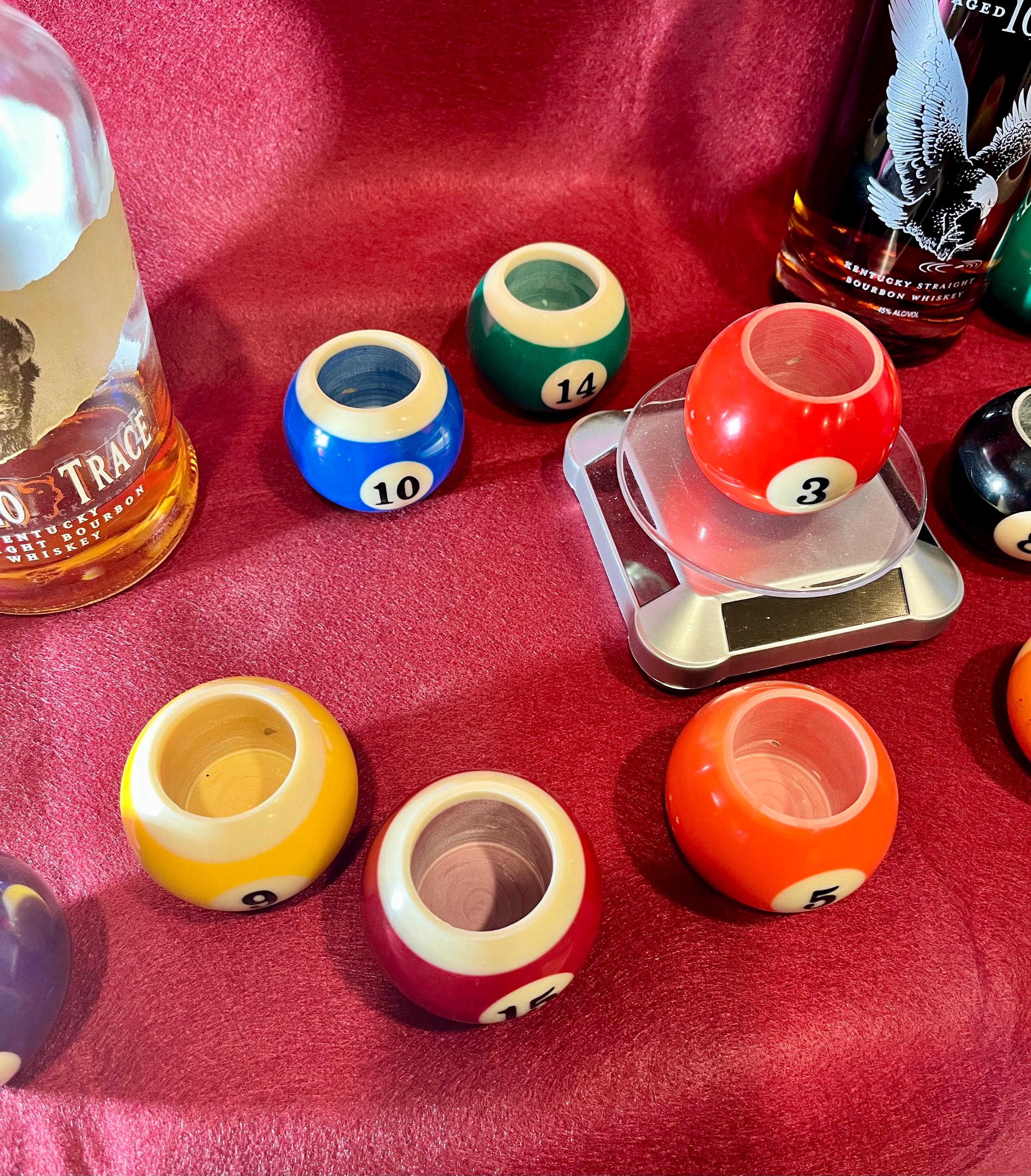 Billiards Shot Glass, Pool Table. 8 Ball - Etsy