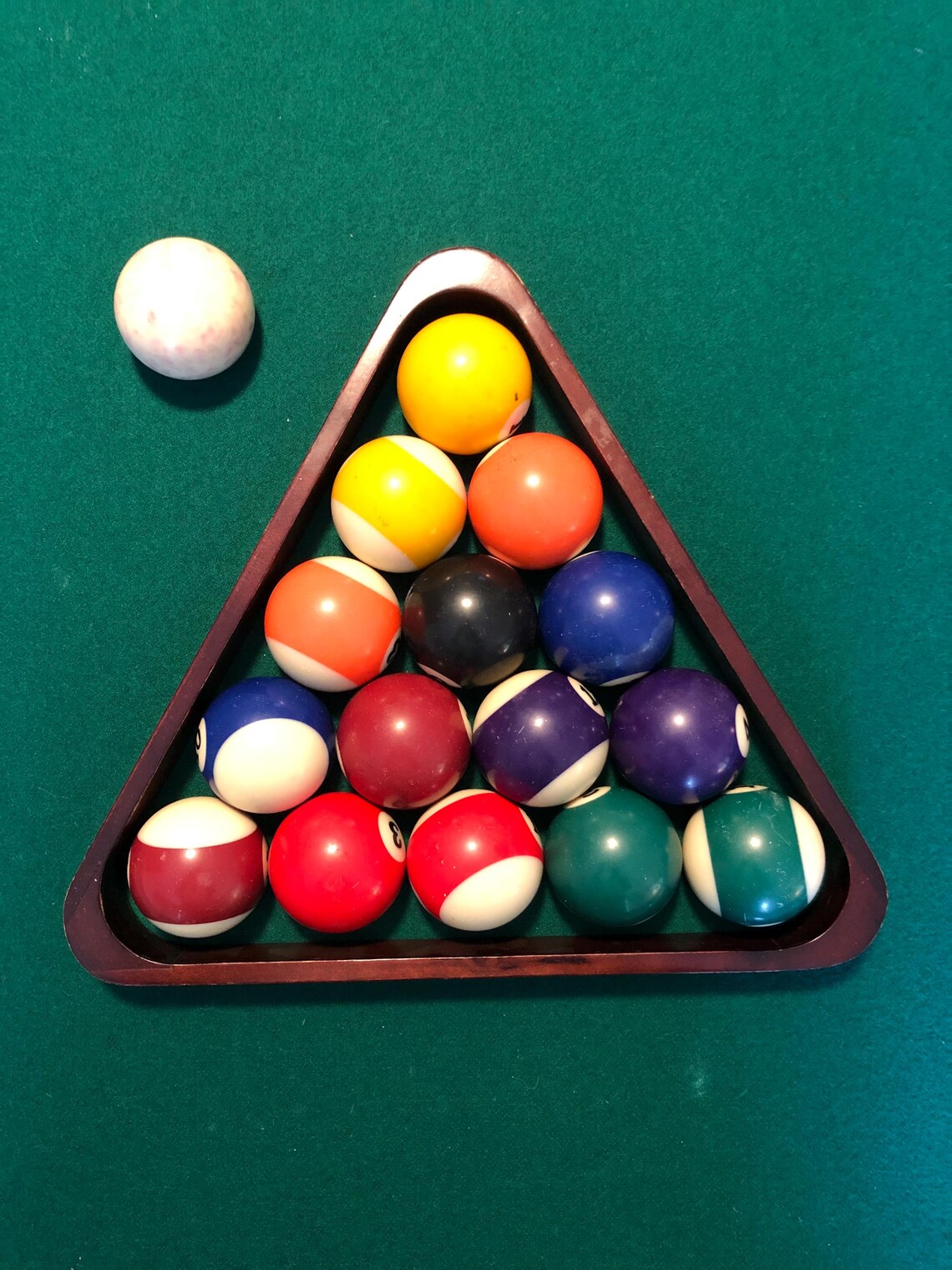 Unique, Pool Ball Bottle Opener. Handmade From Pool Room New Billiard ...
